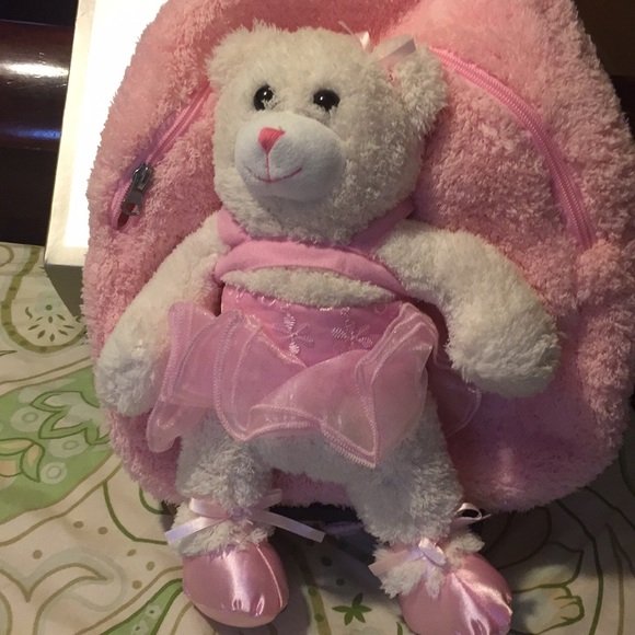 Accessories | Little Girls Pink Backpack | Poshmark